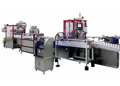 Cina Materiale da otturazione e tappatrice automatici di vetro di plastica 50 pezzi/operazione facile minima in vendita