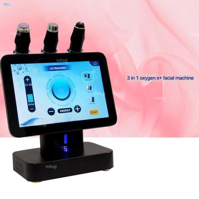 China 3-in-1 Hydrafacial Machine with 2 Years Warranty for Dark Circles Treatment and Wrinkle Remover for sale