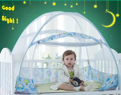 China Baby Crib Tent Safety Net , Pop up Crib Tent Canopy Keep Baby From Climbing Out, Safety Crib Net, Self-Locking Zipper for sale