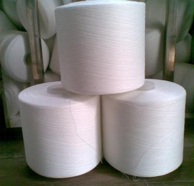 China la base polivinílica polivinílica 45S/2 hizo girar uniformidad excelente de alta resistencia brillante blanca cruda del hilo en venta