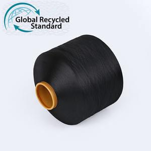 Cina Il filato riciclato GRS OETEX di Ring Spun Yarn Polyester Textured ha certificato in vendita