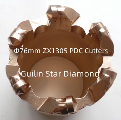 中国 地質調査のための76mm PDCの穿孔機ビットISO9001証明書 販売のため