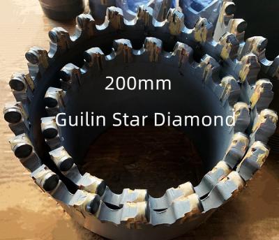 中国 200mmの直径の芯を取る星のダイヤモンドの調査の穴あけ工具PDC 販売のため