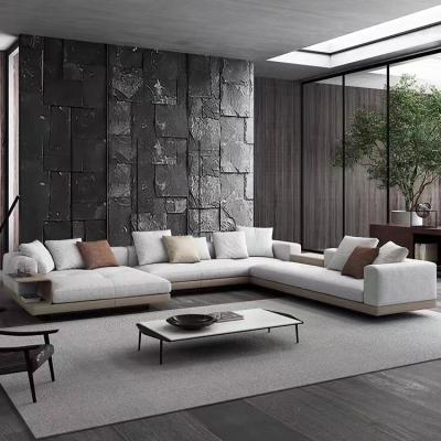China Set Sofa Luxury Modular Sofa Set Living Room L Shape Modern Italian Upholstered Couches Sample Offered Upon Request for sale