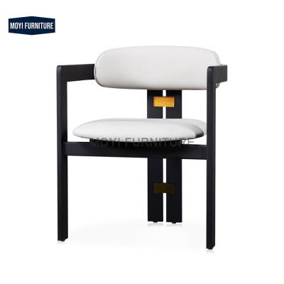 China Solid Wood Legs Modern Chinese Dining Chair Set Office Negotiation Table Reception Chair Furniture Hotel Club Marketing for sale