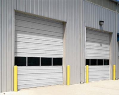 Chine Grande vitesse 1.5mm Staninless de résistance de vent de la porte 1176pa de tirette d'action rapide de PVC à vendre