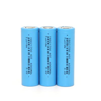 China Power Storage Lithium Battery Cells , 21700 4000mAh Lithium Ion Cells for sale