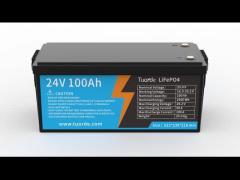 24V 25.6V 100Ah 재충전 가능한 리?? 딥 사이클 배터리 납산 교체 배터리
