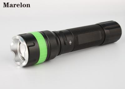 中国 警察の保証LED再充電可能な懐中電燈の加えられた蛍光シリコーン リング 販売のため