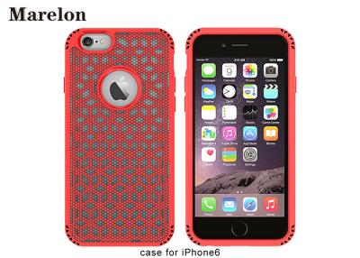 Cina Cassa protettiva del telefono di griglia creativa TPU tutta la protezione rotonda per Iphone 6 6s in vendita