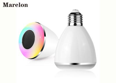 Cina Lampadina variopinta della luce dell'altoparlante di Bluetooth di musica con stampa su ordinazione di logo in vendita