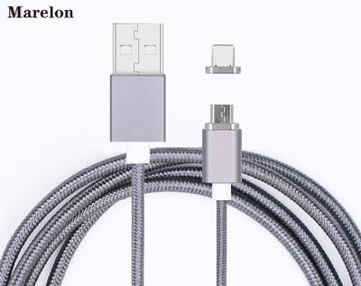 中国 Iphone/Xiaomiのための速い充満磁気USBのデータ ケーブルのマイクロ8ピンUSBケーブル 販売のため