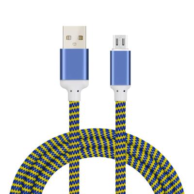 Cina Digiuna il cavo di dati di carico di USB, cavo di carico del telefono del cavo 2.4A USB di Iphone in vendita