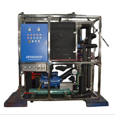 Cina Potenza 380W E Materiale SUS304 Focusun 2 Tonnes Ice Cube Maker Per prestazioni stabili in vendita