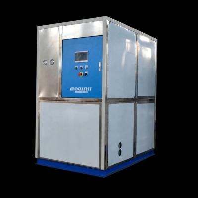 Cina Copeland Compressore precisione Focusun Cube Ice Machine con 100 kg di capacità di stoccaggio di ghiaccio in vendita