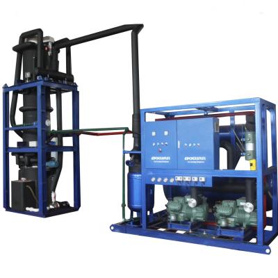 China Máquina de gelo por tubo para congelamento e mistura eficientes de bebidas 2024 15T Capacidade à venda