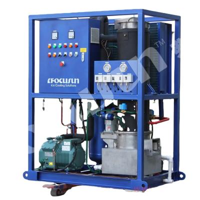China Bitzer Compressor 2024 1T Máquina automática de fazer gelo para congelar bebidas e misturar vinhos à venda