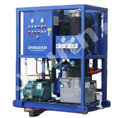 China 1400*800*1800mm 890 KG 2024 Máquina de gelo de tubo de 1 T para congelação de bebidas e mistura de vinhos à venda