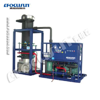 China 4526 KG Máquina de fabricação de gelo industrial com sistema de controlo de ecrã táctil PLC à venda