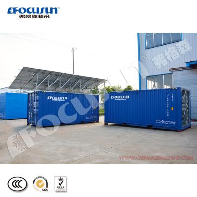 China 8 uur koeling in een 40 ft containerized zonne-aangedreven koelkamer met Bitzer compressor Te koop