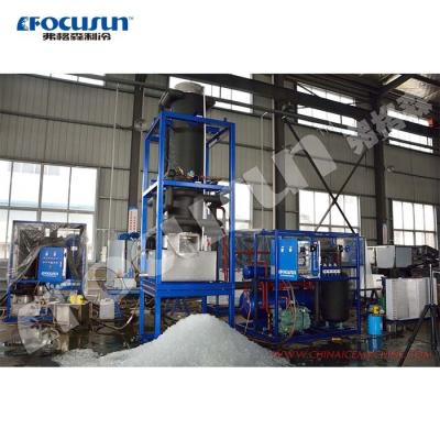 China Máquina de fabricação de tubos de gelo de forma de gelo 5695 KG Industrial automática de 15 toneladas Máquina para fabricação de tubos de gelo à venda