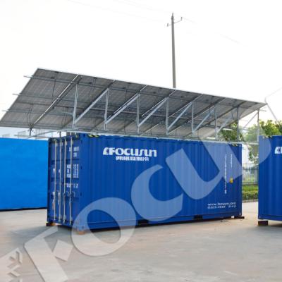 China Behoorlijke en draagbare ijsopslag met Foucusun zonnecontainer Andere capaciteit Te koop