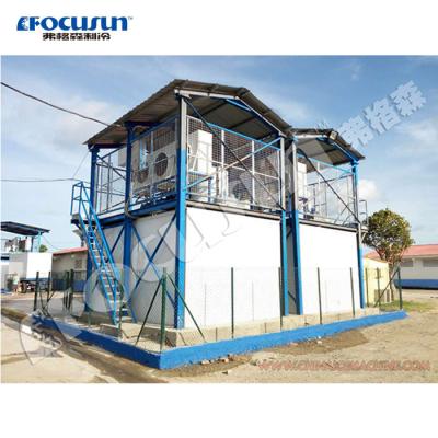 Cina Macchina per ghiaccio a fiocco da 10 tonnellate per la taglio diretto e la combinazione di materiali refrigerati in vendita