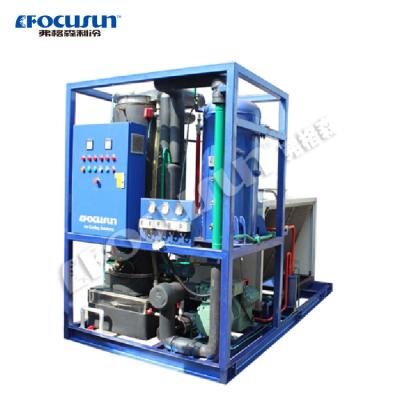 China Sistema de controlo Simens 3 toneladas/5 toneladas/10 toneladas Máquina de fabricação de gelo tubulado à venda