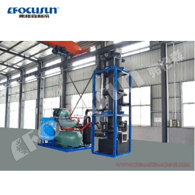China Máquina de fazer gelo com compressor Bitzer para 20 toneladas de gelo em 24 horas à venda
