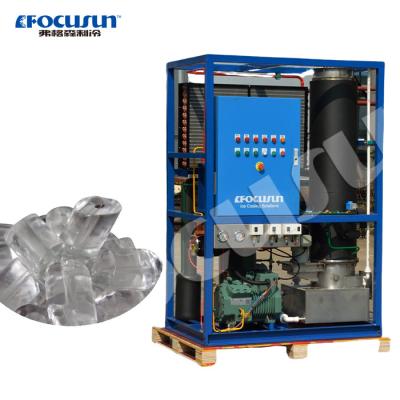 China Máquina de gelo de tubo de aço inoxidável 304a 2 toneladas de produção para o mercado das Filipinas à venda