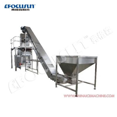 China Automatische verpakkingsmachine voor ijsbuizen van 1 kg, 2 kg en 5 kg met stabiele werking en prestaties Te koop