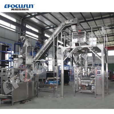 Cina Imballaggio di ghiaccio completamente automatico in acciaio inossidabile 3500*2005*5400mm con materiale di imballaggio in plastica in vendita