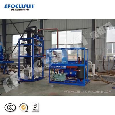China Máquina de fabricação de gelo de tubo refrigerado a água de 10 toneladas com necessidade de refrigerante R404a/R22 à venda