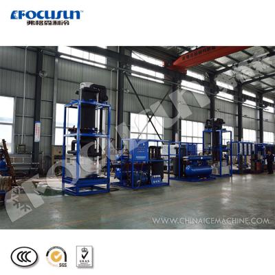 China Máquina automática de gelo de tubo de 10 toneladas movida a bomba para produção em larga escala à venda