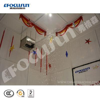Cina Macchina per la caduta di neve in ambienti chiusi Focusun con acciaio inossidabile 304 e compressore Copeland in vendita