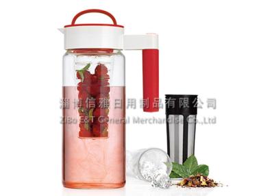 Cina Abitudine 3 in un lanciatore di vetro 1 di infusione del lanciatore/frutta del infuser dell'acqua - 56oz in vendita