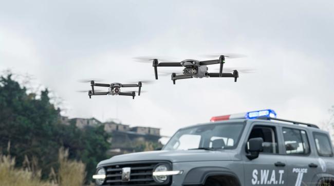 EVO Lite Enterprise Series drone in action