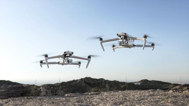 EVO Max 4T Drone in flight