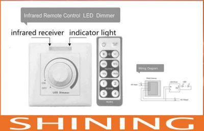 China Amortiguador montado en la pared de 150W/de 15W LED con teledirigido infrarrojo en venta