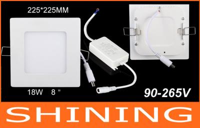 Κίνα 18W 225mm * λαμπτήρας ελαφριών 120 βαθμού επιτροπής 225mm SMD οδηγήσεων Epistar προς πώληση