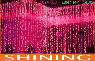 Cina 220v/110v 8*4m ha condotto la luce della tenda con il certificato 1024L di SAA e di CE/ROHS in vendita