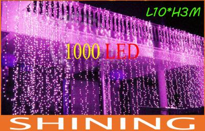 Cina 220v/110v 10*3m ha condotto la luce della tenda con il certificato 1000L di SAA e di CE/ROHS in vendita