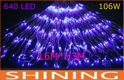 Cina 220v/110v 6*3m ha condotto la luce della tenda con il certificato 640L di SAA e di CE/ROHS in vendita