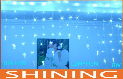Cina 220v/110v 2*1m ha condotto la luce della tenda con il certificato 104L di SAA e di CE/ROHS in vendita