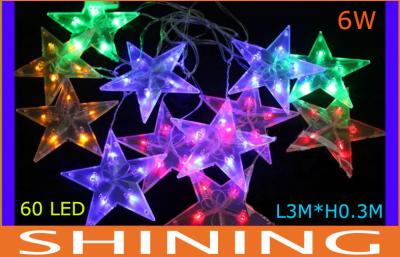 Cina Lampada decorativa stellata di rame della luce 60pcs RGB di Dimmable LED in vendita