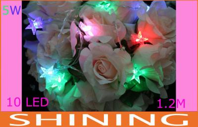 Cina la corda a pile di 1.2m 4.5V LED accende 50000h la lunga vita ROHS approvata in vendita