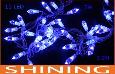 Cina alta luce luminosa della corda della batteria LED di 1.2m, illuminazione decorativa di festa in vendita