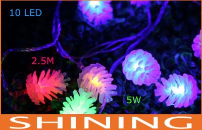 中国 50000h 長い生命装飾のために電池式屋外 LED ひもライト 4.5V 販売のため