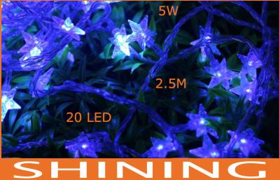 Cina Ingiallisca la luce all'aperto principale 2.5m della corda della batteria LED con alta luminosità in vendita