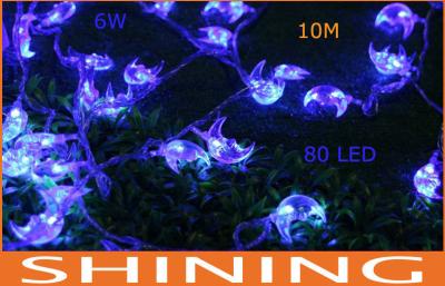 Cina Lampadine all'aperto della luce 10m 80 della corda di Enengy-Risparmio LED per la decorazione di KTV in vendita